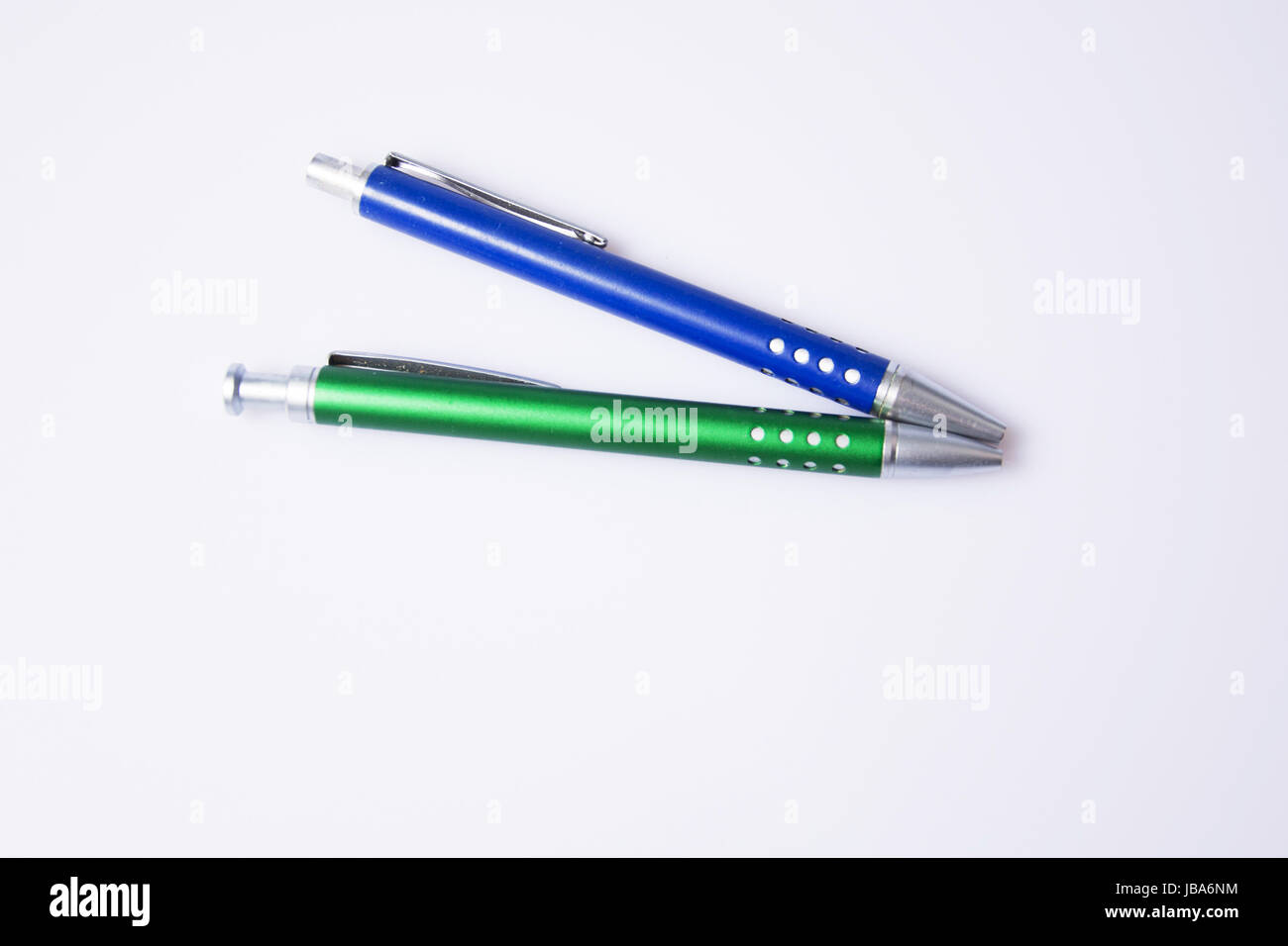 Green biro pen hi-res stock photography and images - Alamy