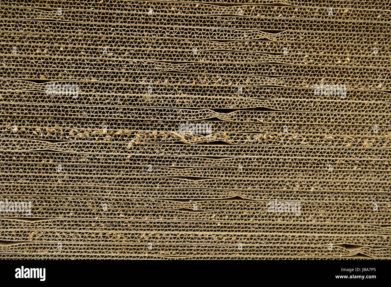 Wellpappe corrugated cardboard Stock Photo - Alamy