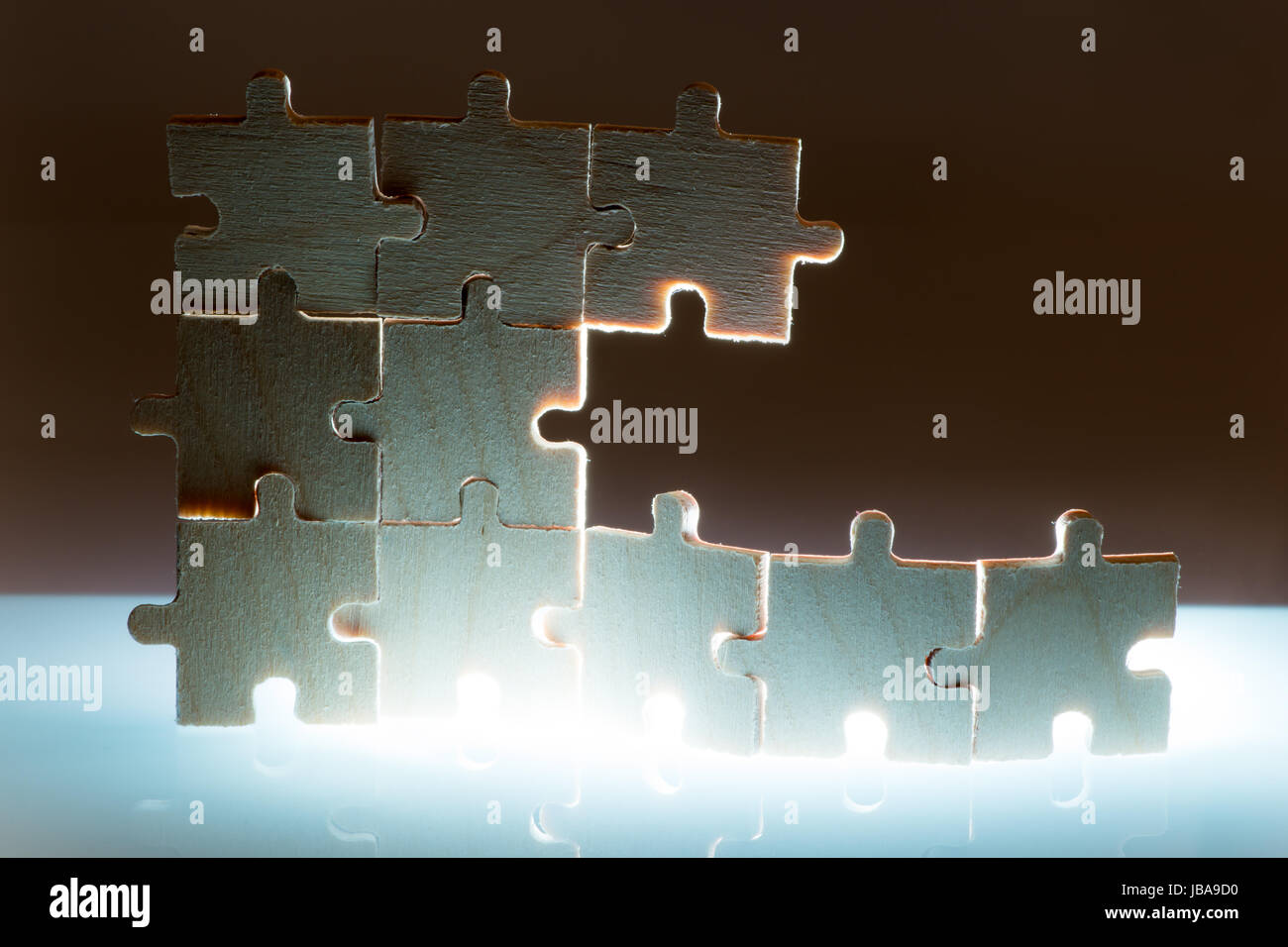 Stacked Puzzle Pieces High Resolution Stock Photography and Images - Alamy