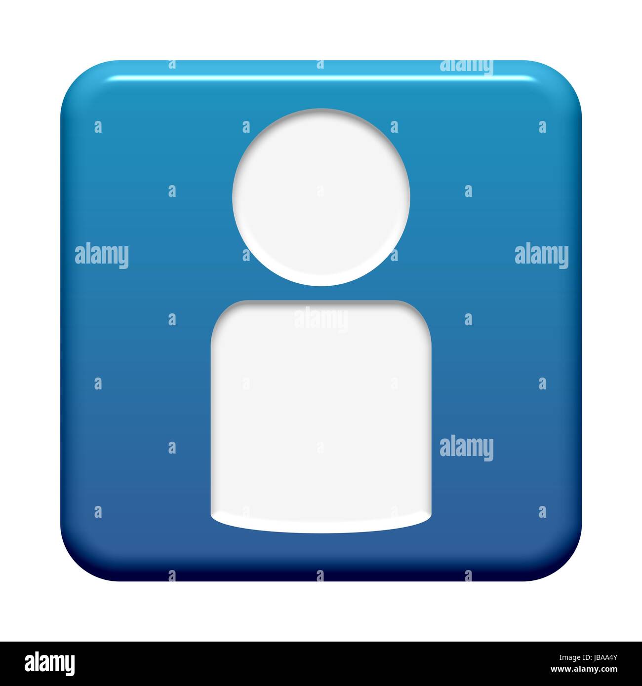 Man snow profile Cut Out Stock Images & Pictures - Alamy