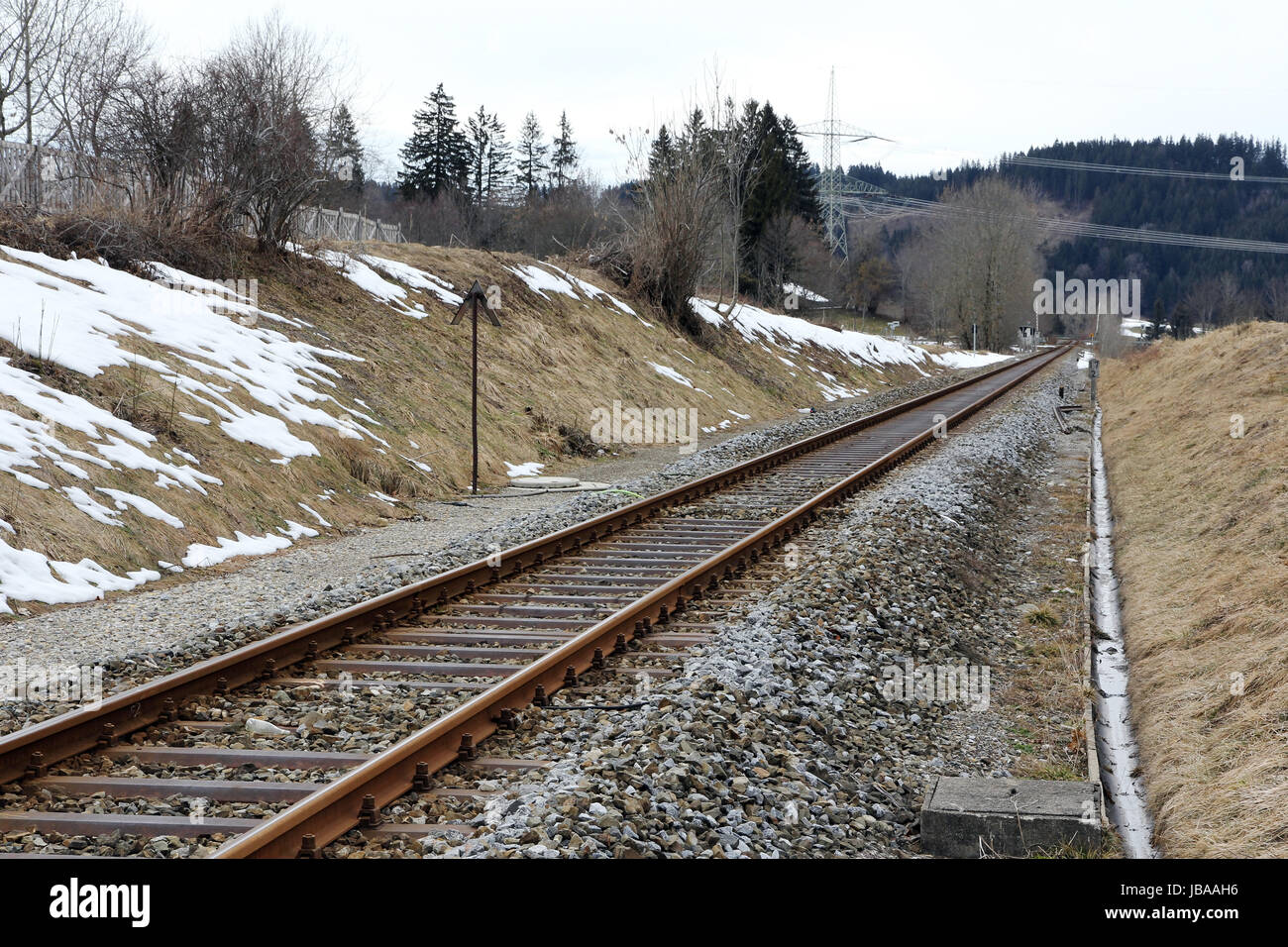 rail traffic rails Stock Photo - Alamy