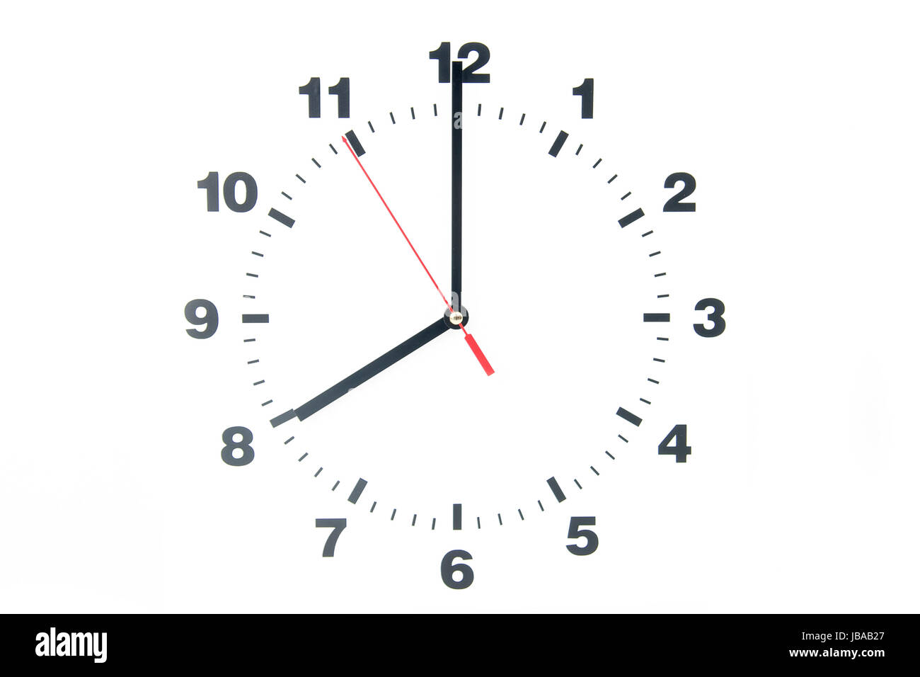 Dial of the clock isolated on white background Stock Photo - Alamy