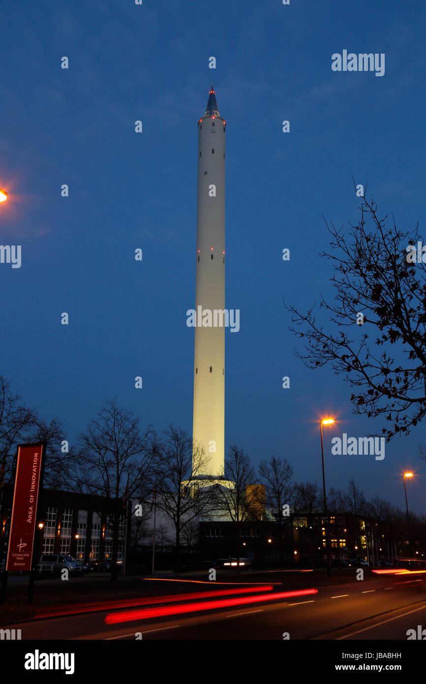 bremen drop tower Stock Photo - Alamy