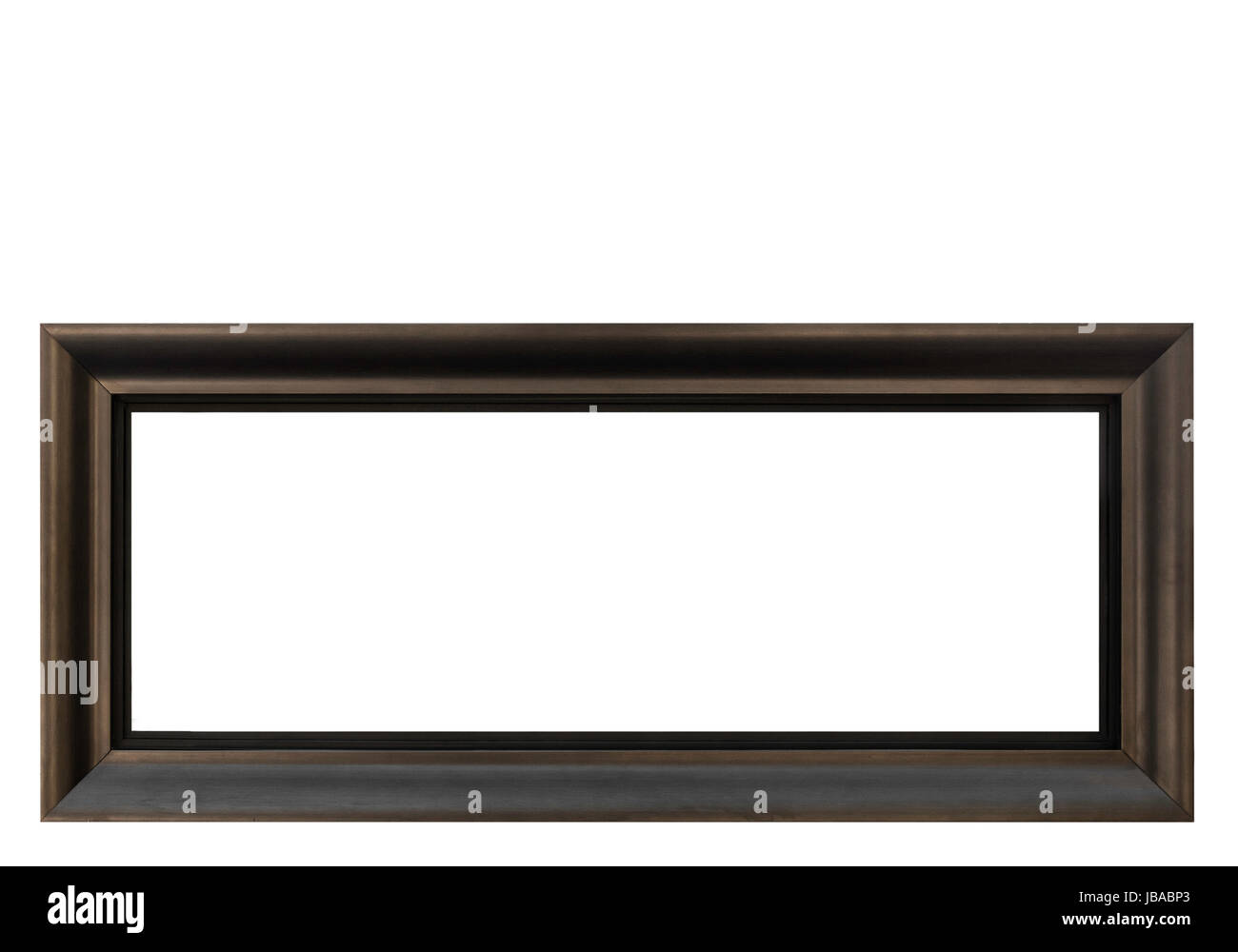 High Resolution Empty Rectangle Frame Isolated on White Background ...