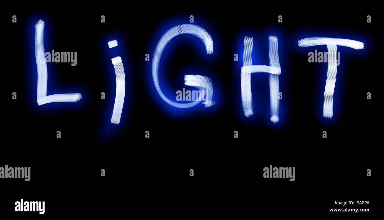 Long exposure words hi-res stock photography and images - Alamy