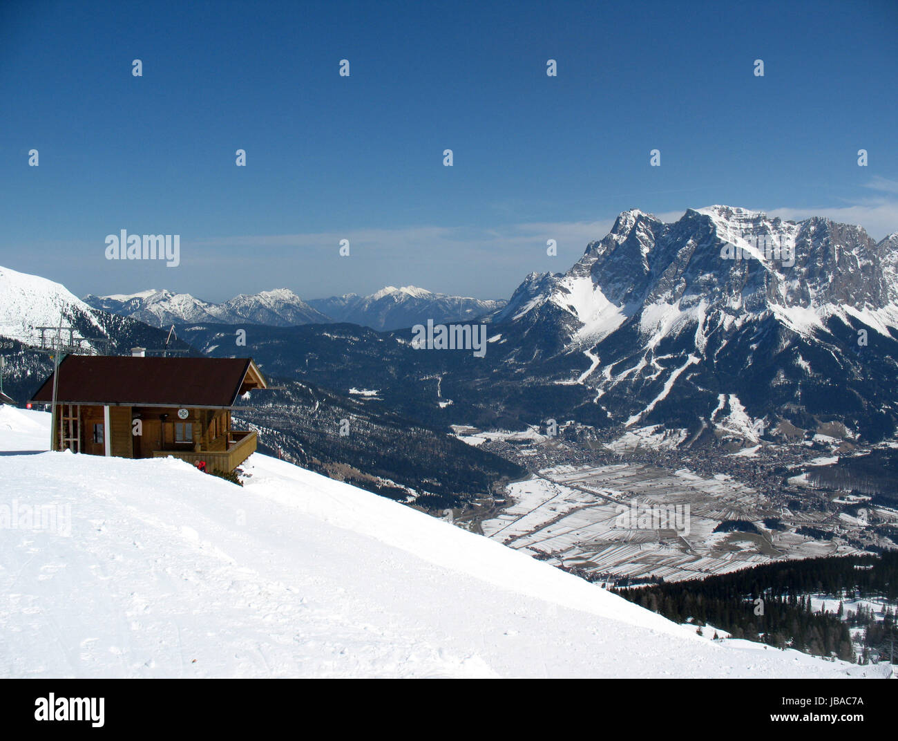 track ski runway Stock Photo - Alamy