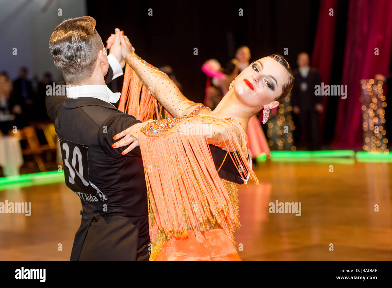 March of dancers in ballroom dancing hi-res stock photography and ...
