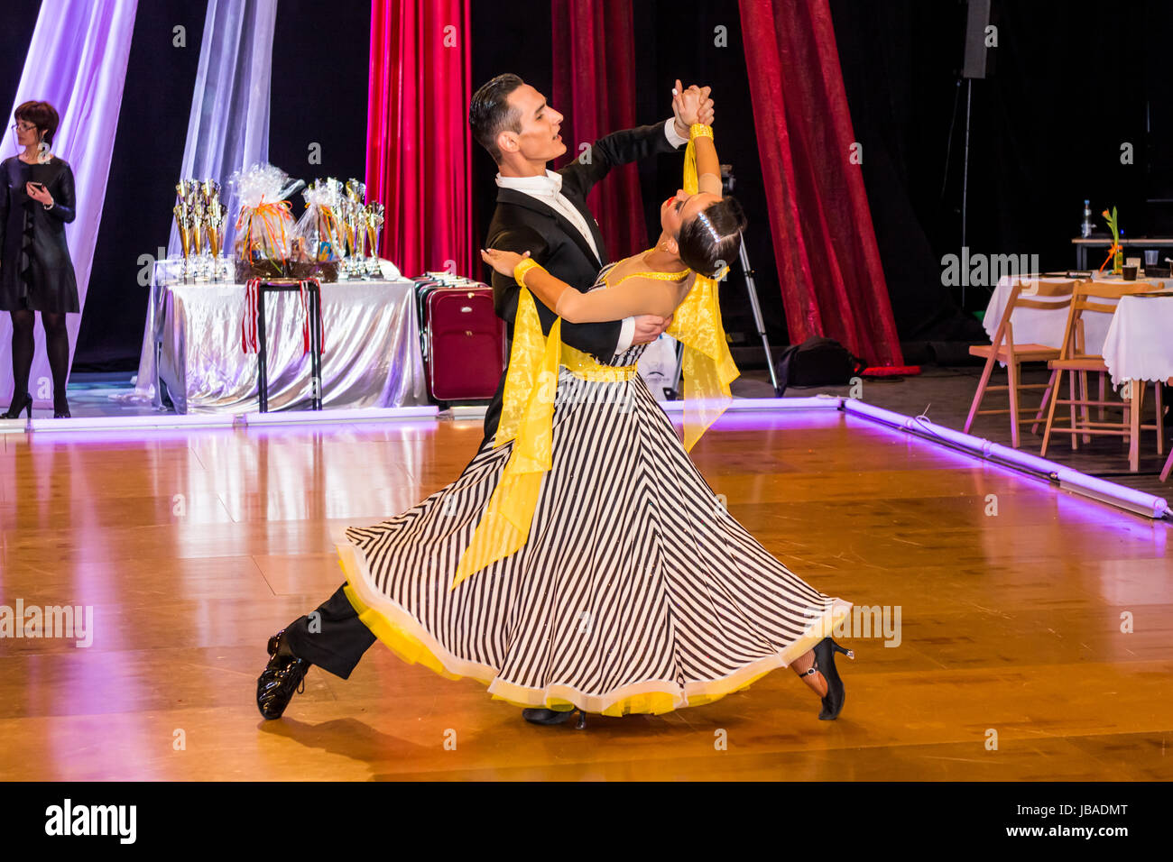 March of dancers in ballroom dancing hi-res stock photography and ...