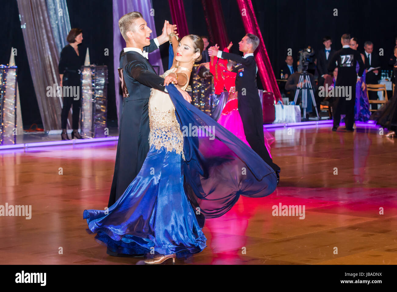 March of dancers in ballroom dancing hi-res stock photography and ...