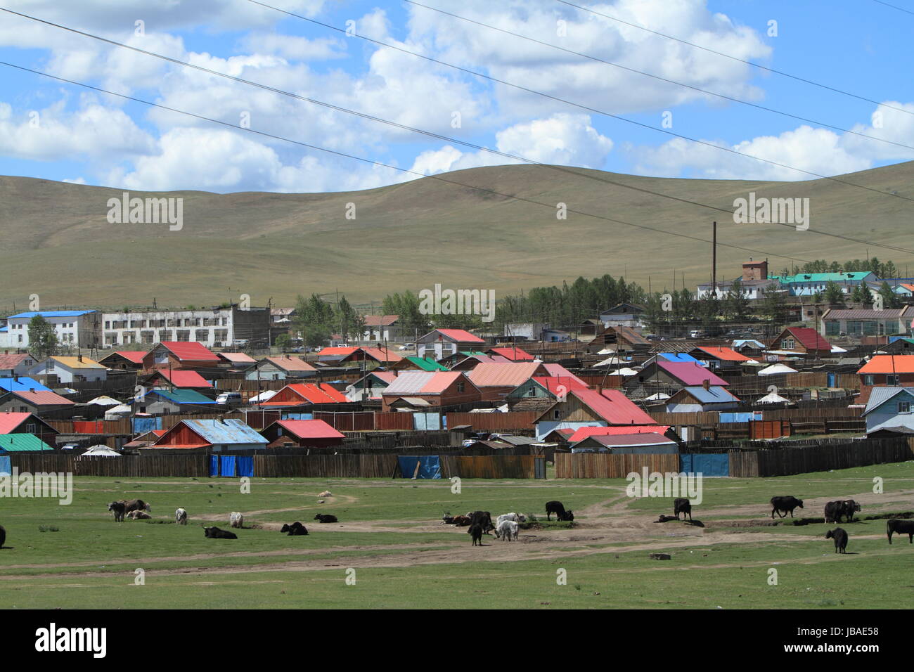 Mongolia market asia city hi-res stock photography and images - Alamy