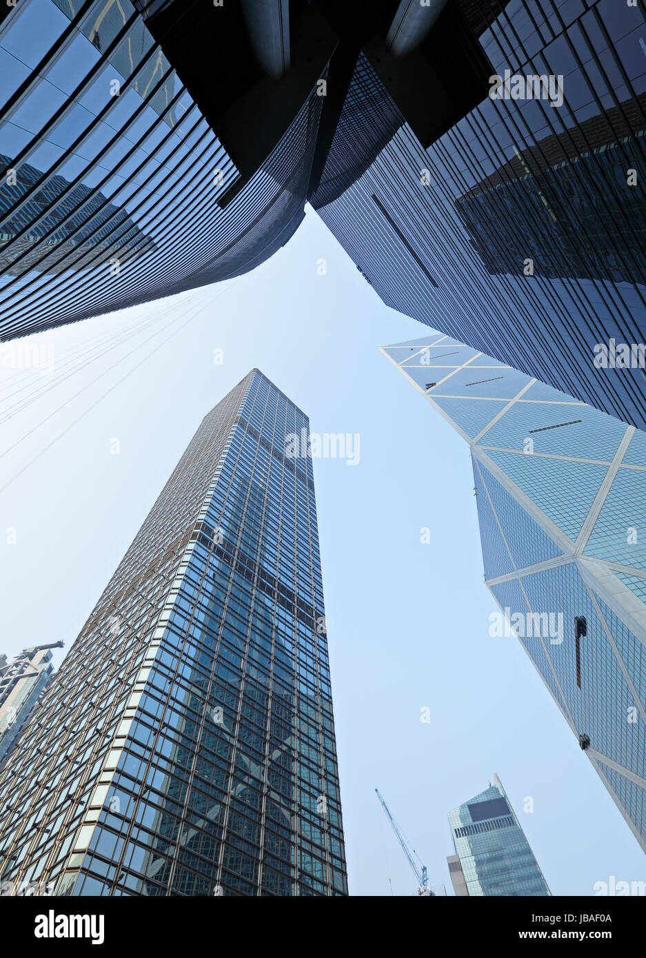 Modern building to sky Stock Photo - Alamy