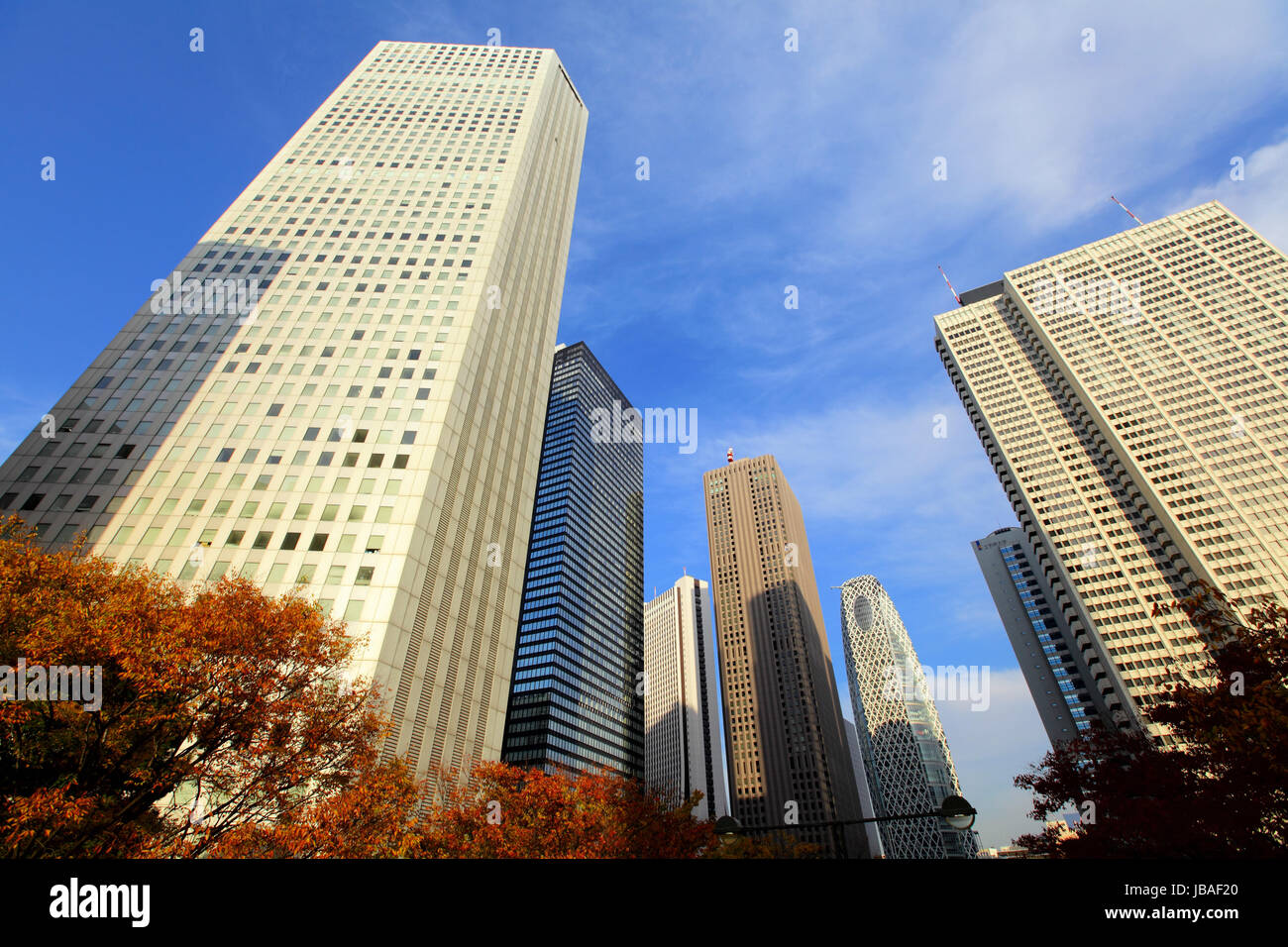 Financial district in Tokyo Stock Photo - Alamy