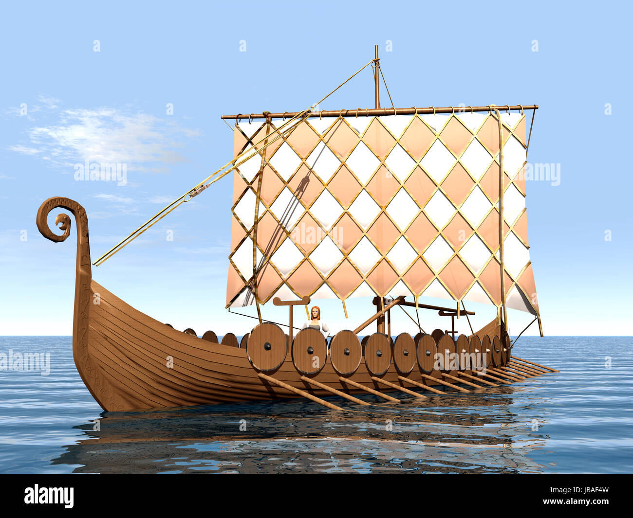 Viking sailing ship hi-res stock photography and images - Alamy