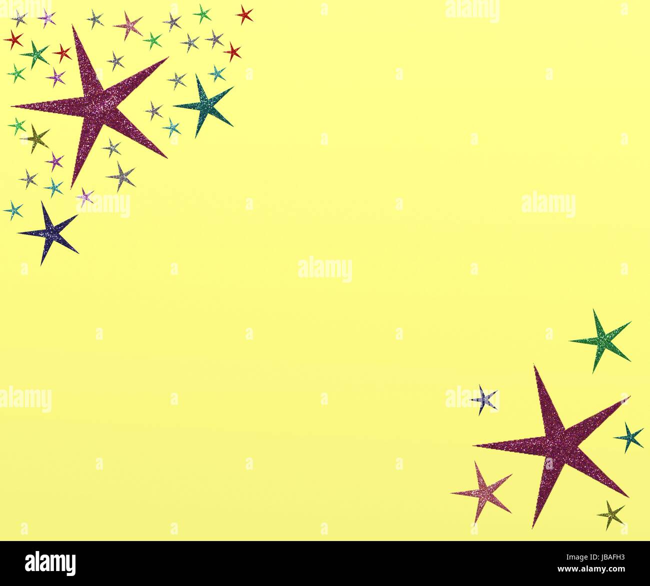 colored background with small pattern and small star Stock Photo - Alamy
