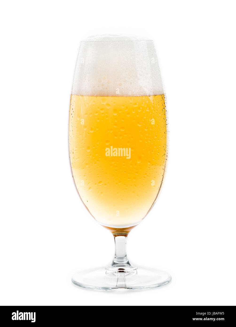 fresh draft beer in glass Stock Photo - Alamy