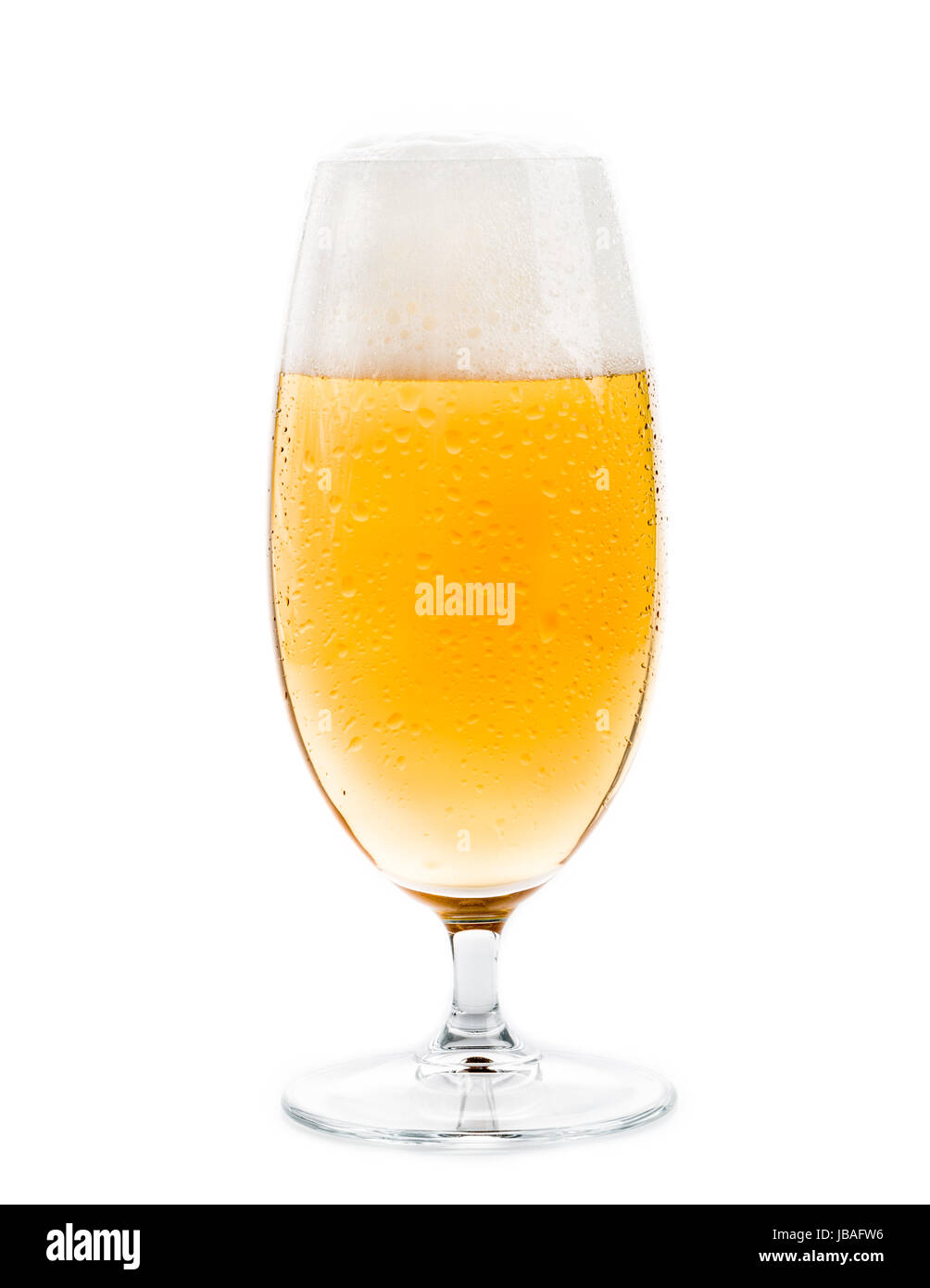 fresh draft beer in glass Stock Photo - Alamy