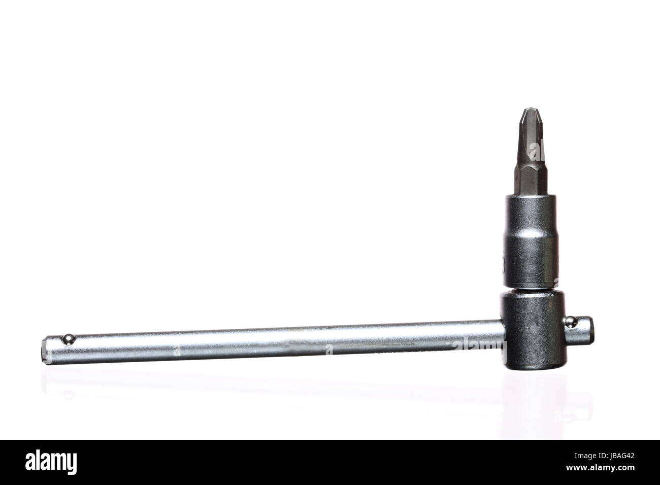 Tools socket spanner. Isolated on a white background Stock Photo - Alamy