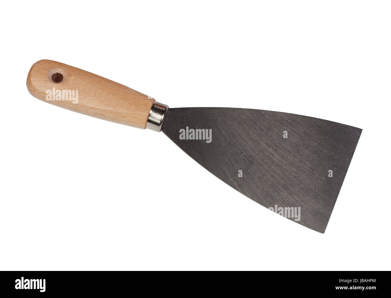 Tool construction trowel isolated on white background Stock Photo - Alamy