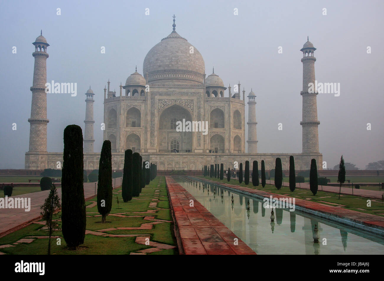 Taj Mahal in early morning for, Agra, Uttar Pradesh, India. It was ...