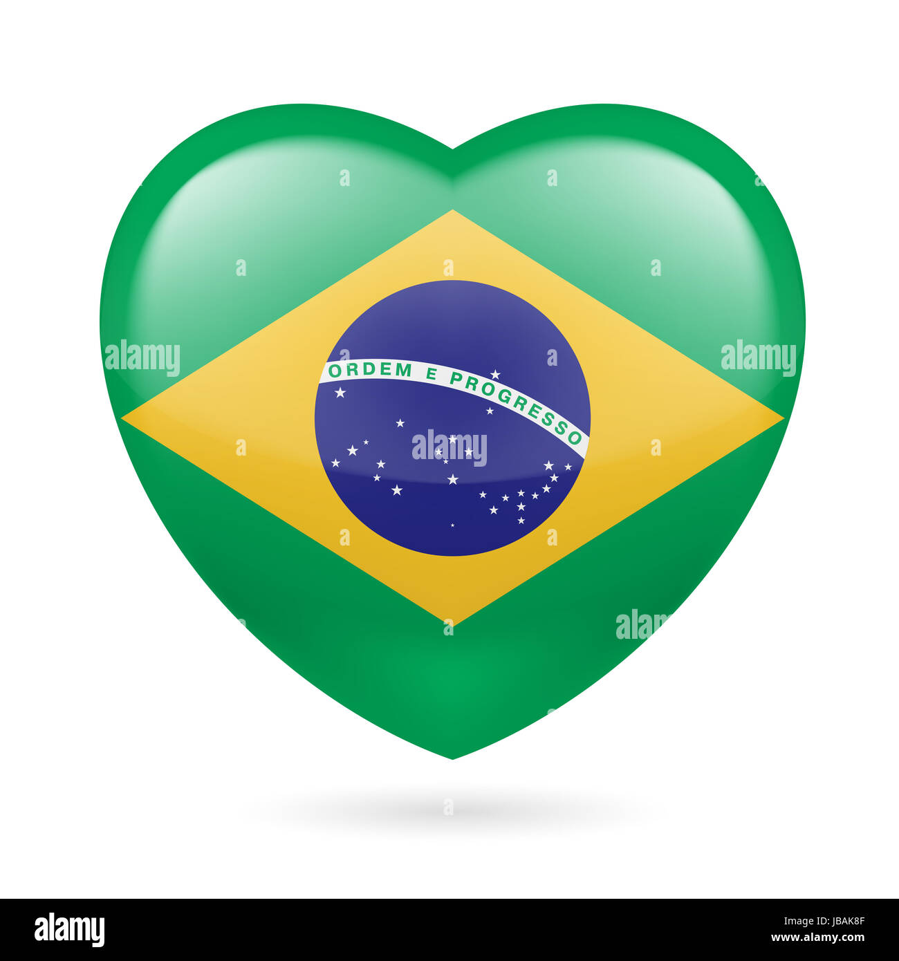 I love brazil flag hi-res stock photography and images - Alamy