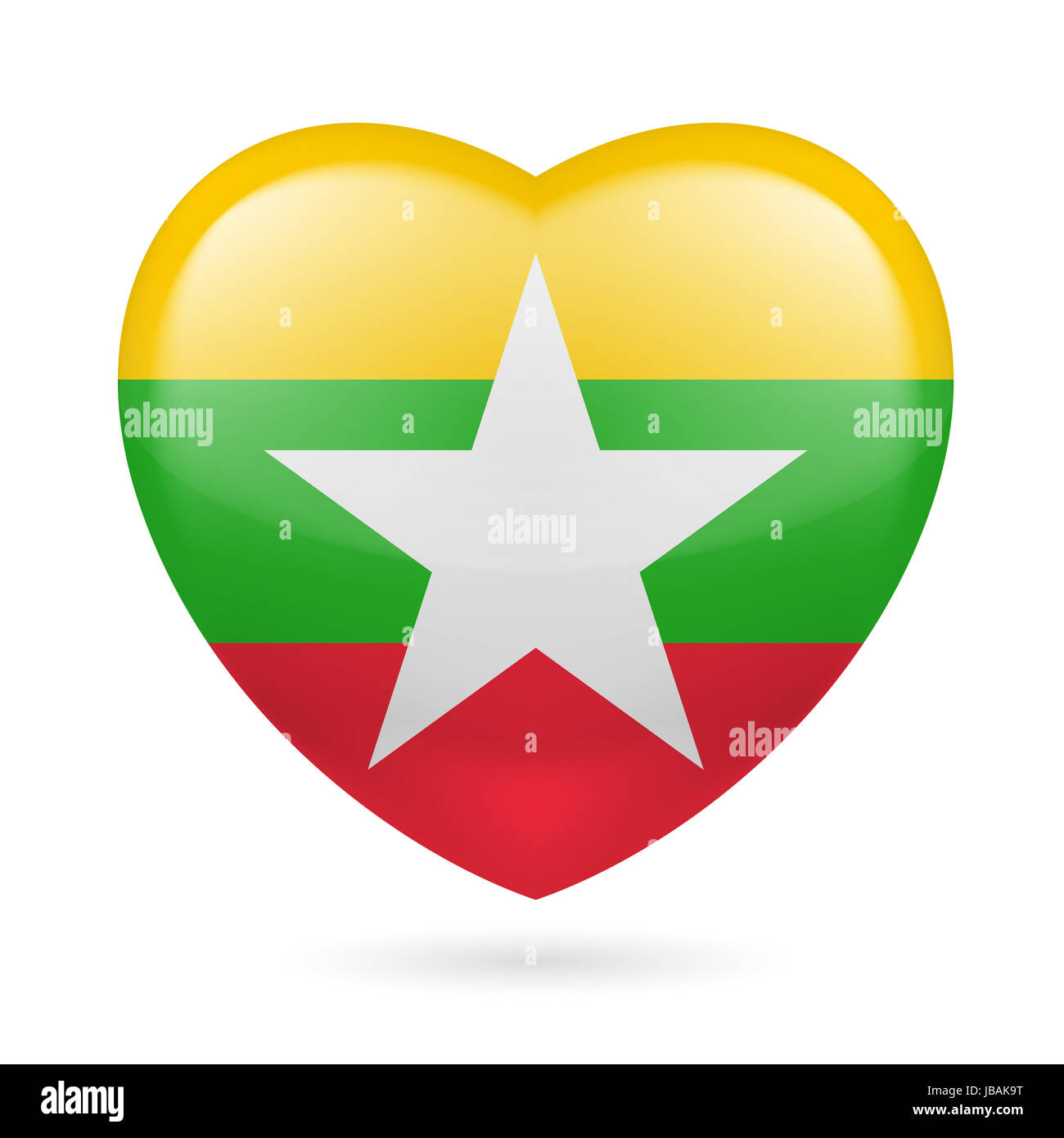 National emblem of myanmar Cut Out Stock Images & Pictures - Alamy