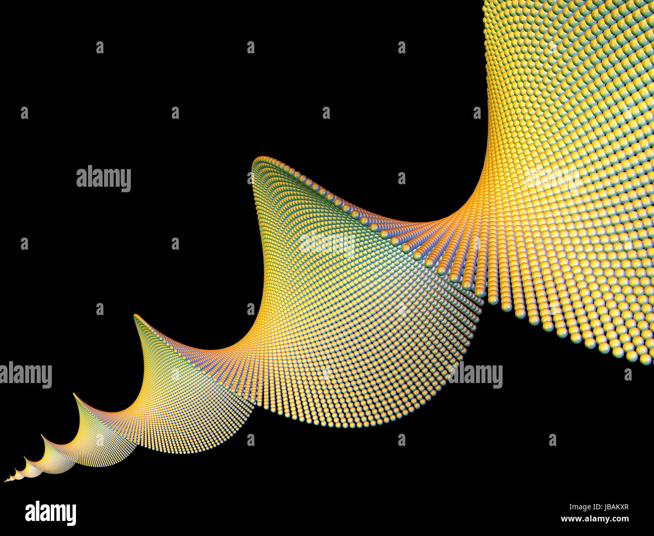 Pure Geometry series. Background of isolated spiral elements for your ...