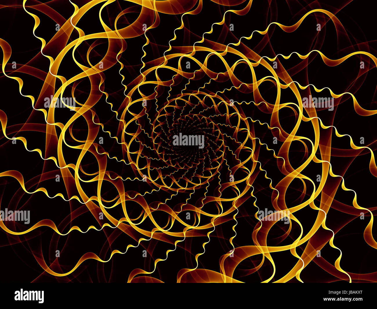 Golden Gears series. Background of golden fractal gear elements for ...