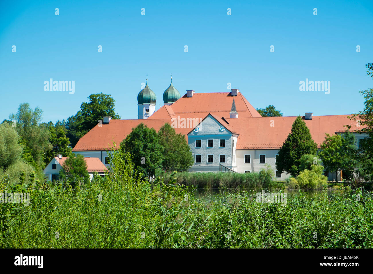 Kloster Seeon, Chiemgau, Bayern, Germany Stock Photo - Alamy