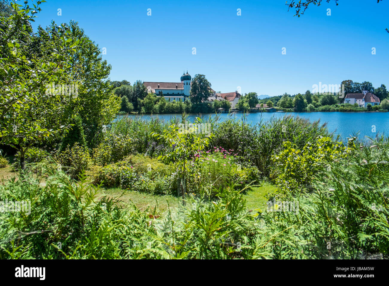 Kloster Seeon, Chiemgau, Bayern, Germany Stock Photo - Alamy