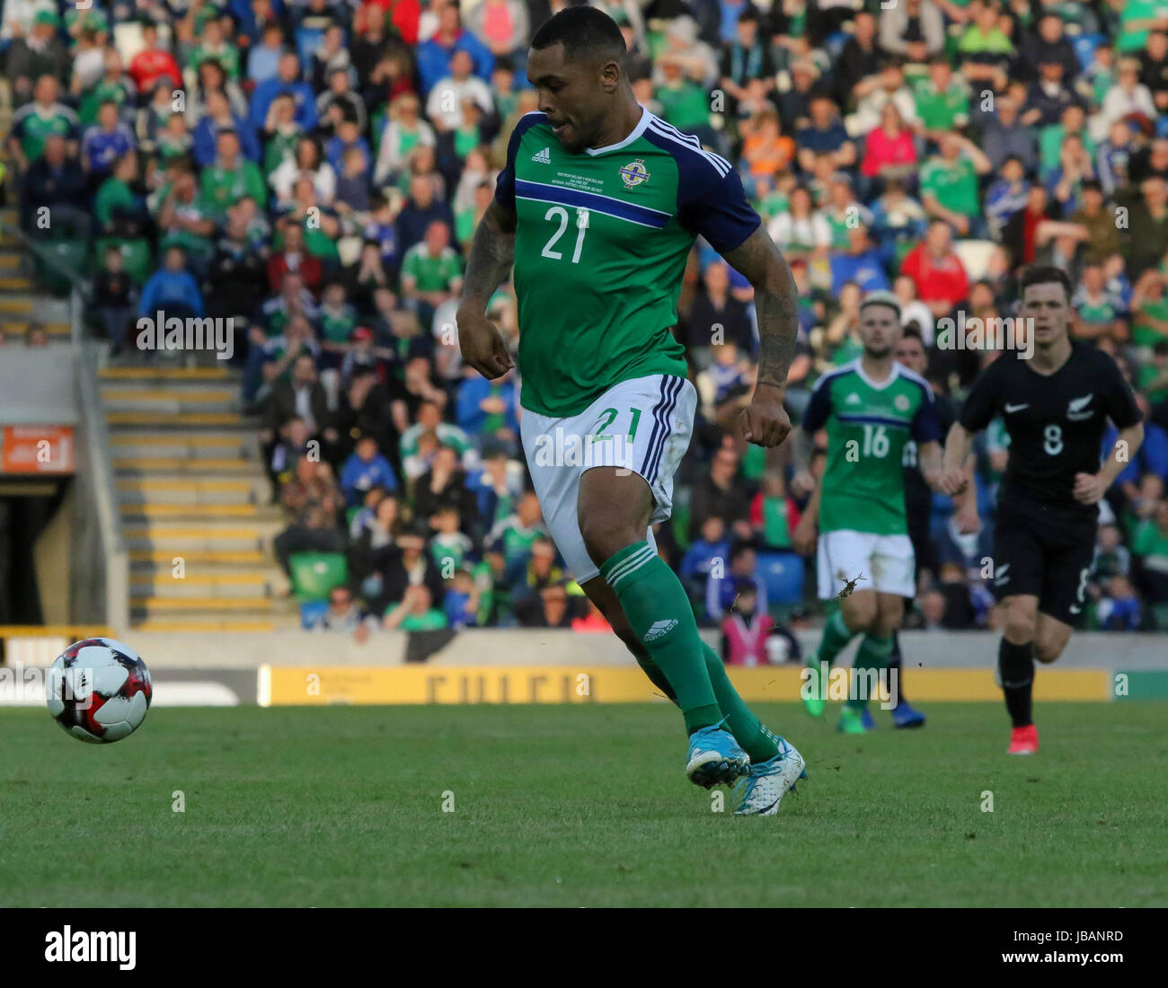 Josh magennis northern ireland international footballer hi-res stock ...