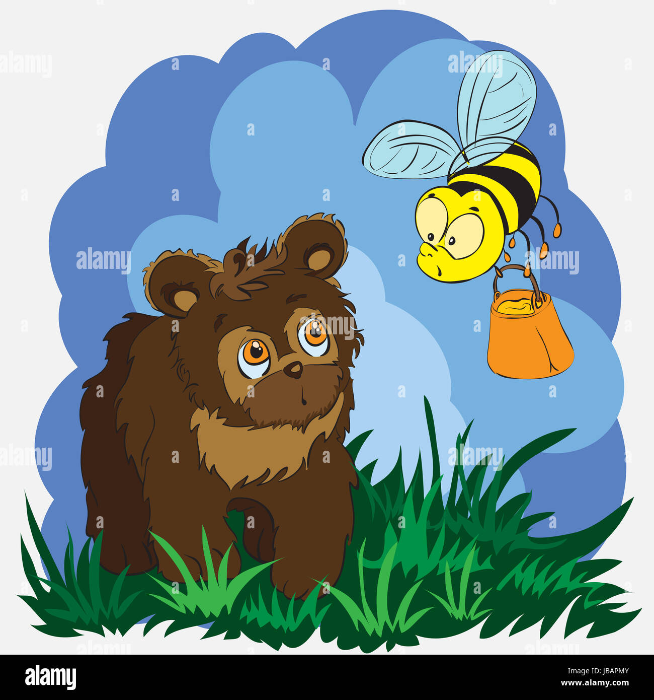 Cartoon Bee Vector High Resolution Stock Photography and Images - Alamy