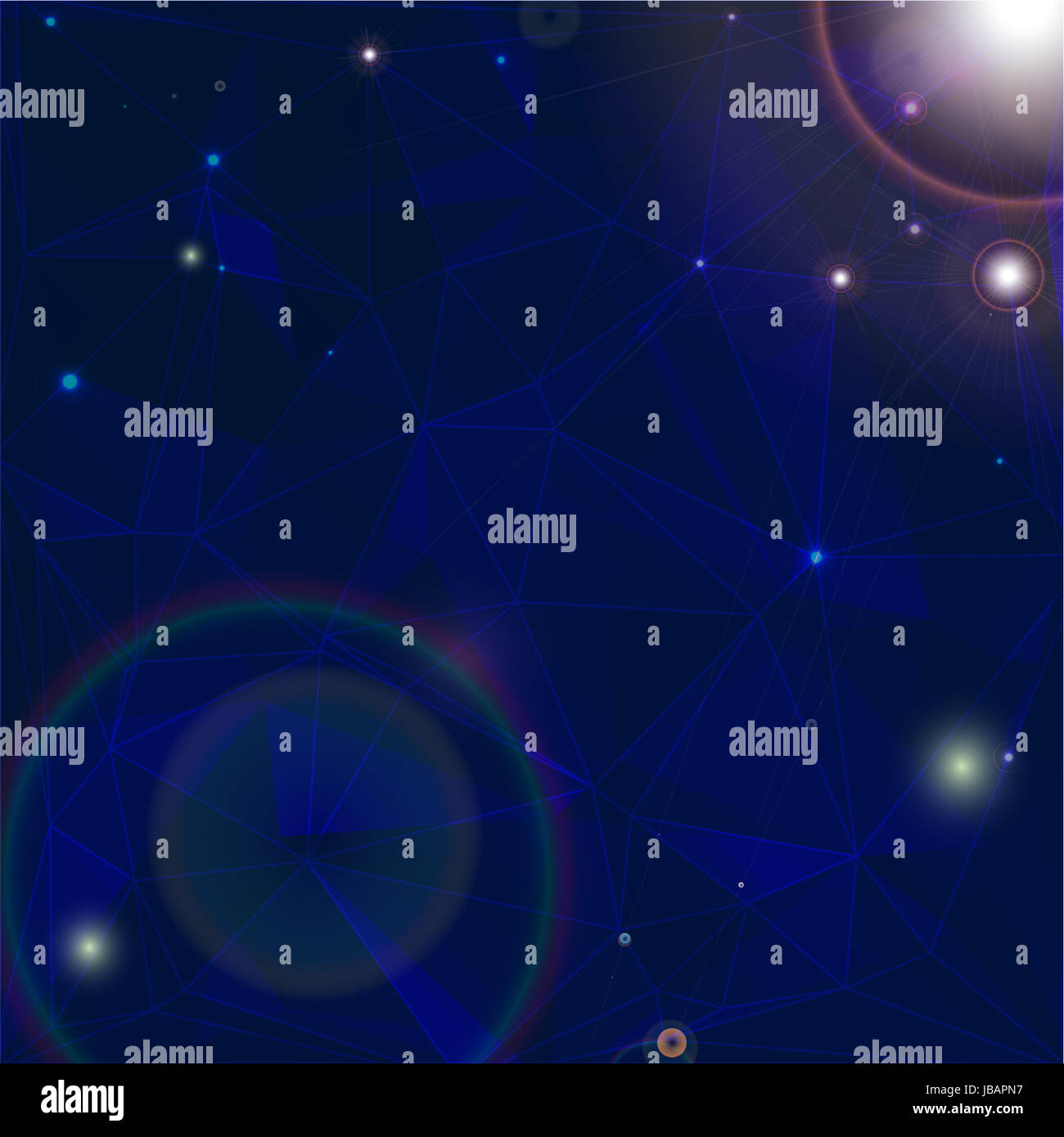 Space background withbright stars in cosmos. EPS10 vector illustration ...