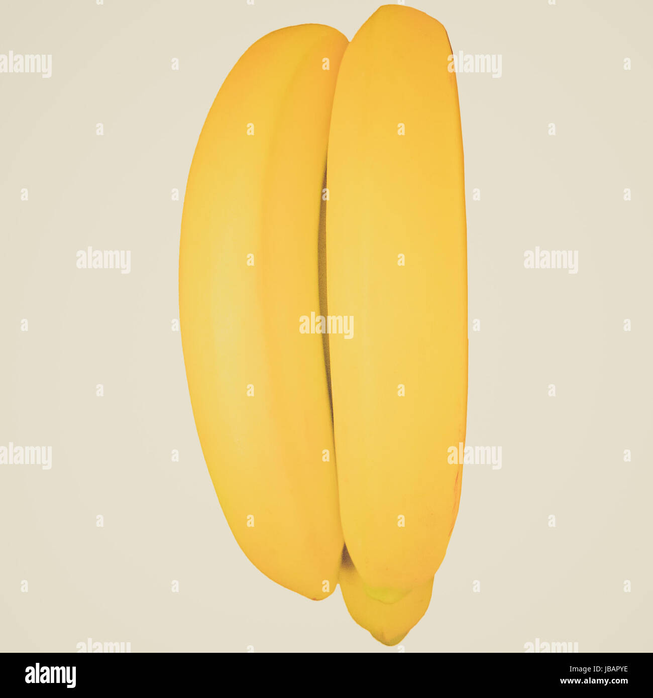 Vintage retro looking Banana fruit Stock Photo - Alamy