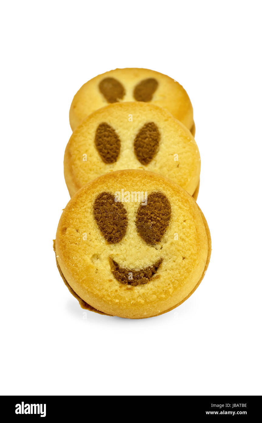 Smiley Biscuits Sweet Food High Resolution Stock Photography and Images ...