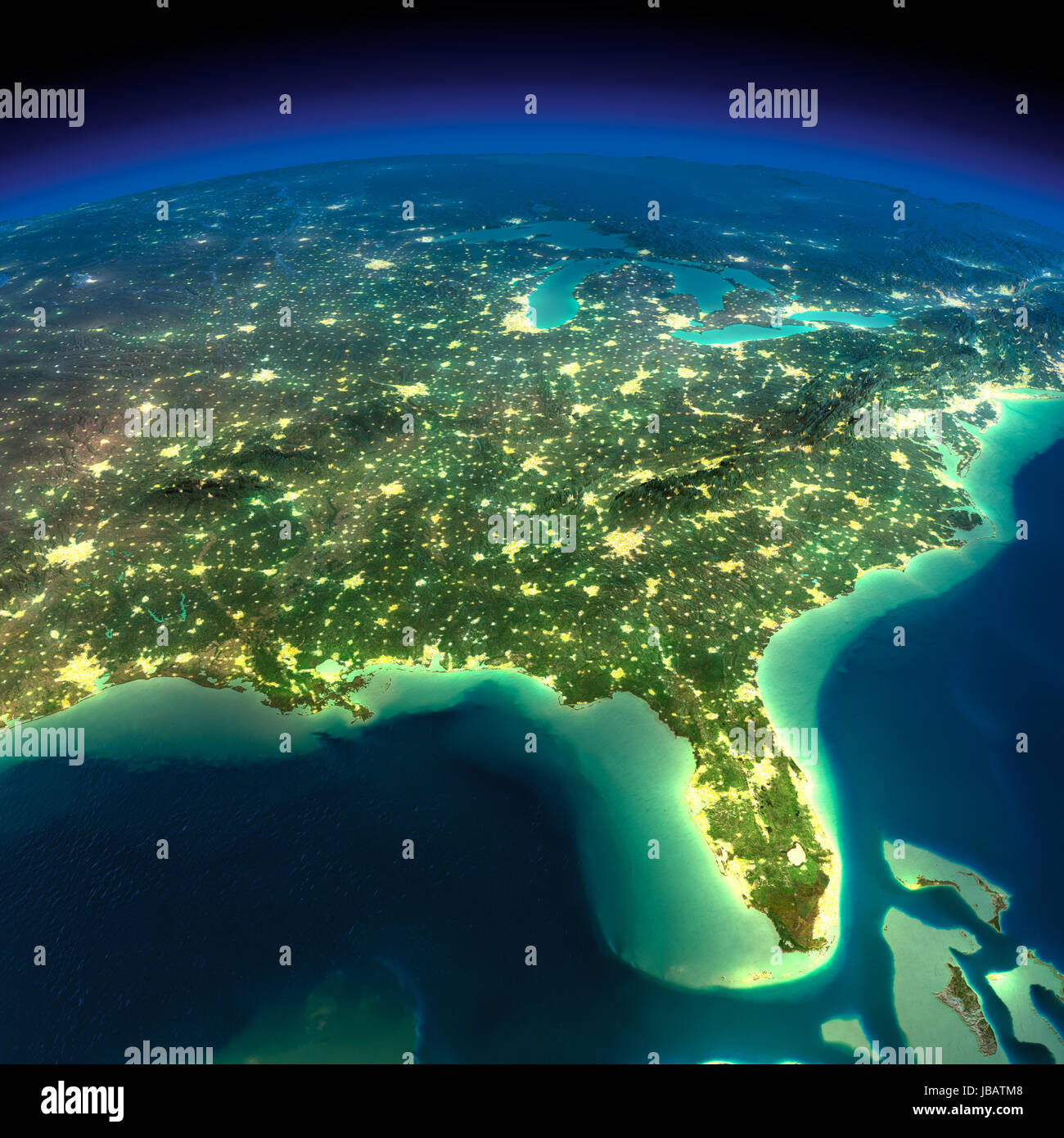 Map of houston missouri hi-res stock photography and images - Alamy