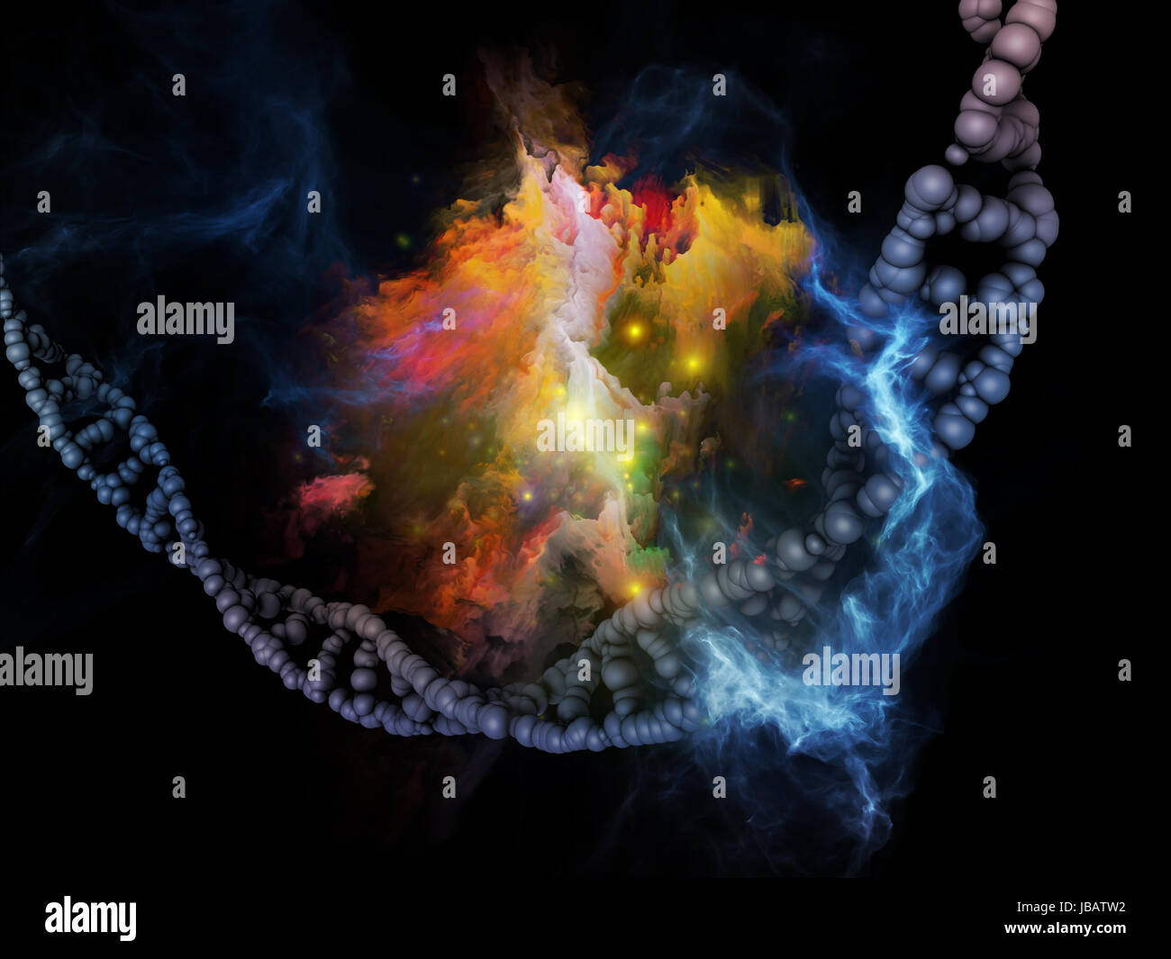 Molecular Dreams series. Composition of conceptual atoms, molecules and ...