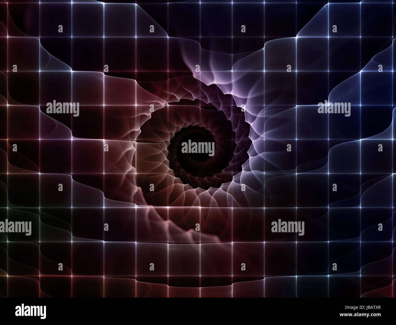 Geometry of Space series. Arrangement of conceptual grids, curves and ...