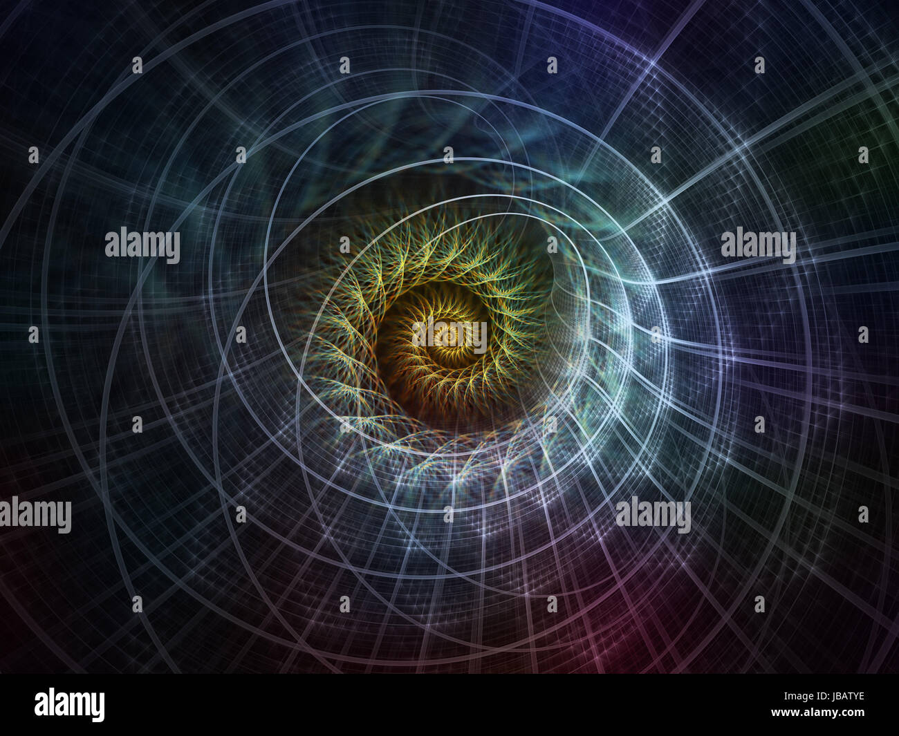 Geometry of Space series. Visually attractive backdrop made of ...