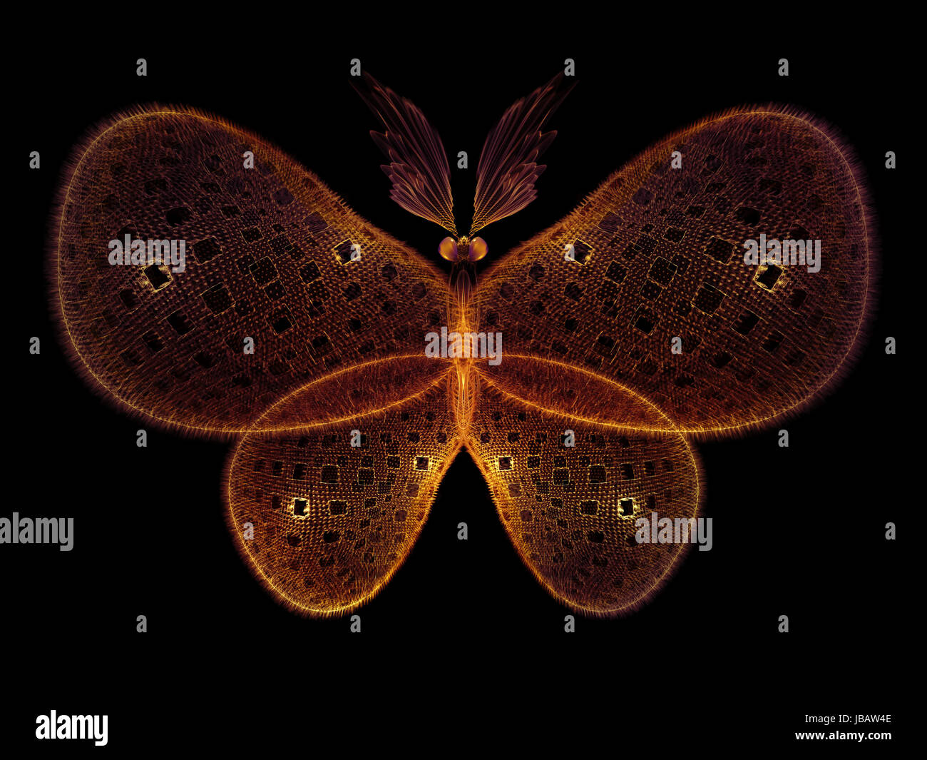 Never Were Butterflies series. Abstract design made of isolated ...