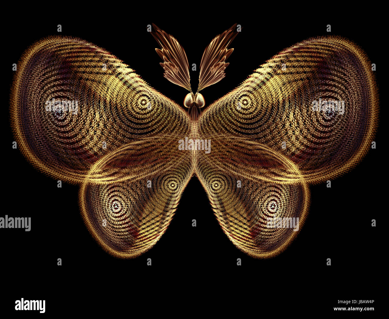 Never Were Butterflies series. Backdrop design of isolated butterfly ...