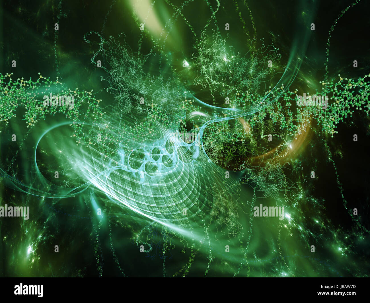 Molecular Dreams series. Composition of conceptual atoms, molecules and ...