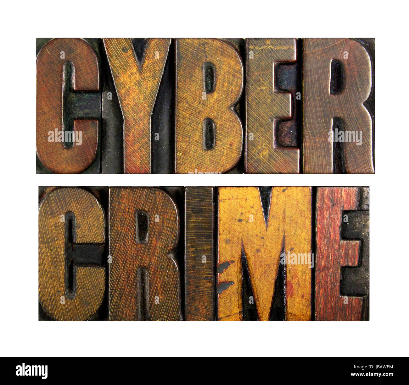 Cyber letters Cut Out Stock Images & Pictures - Alamy