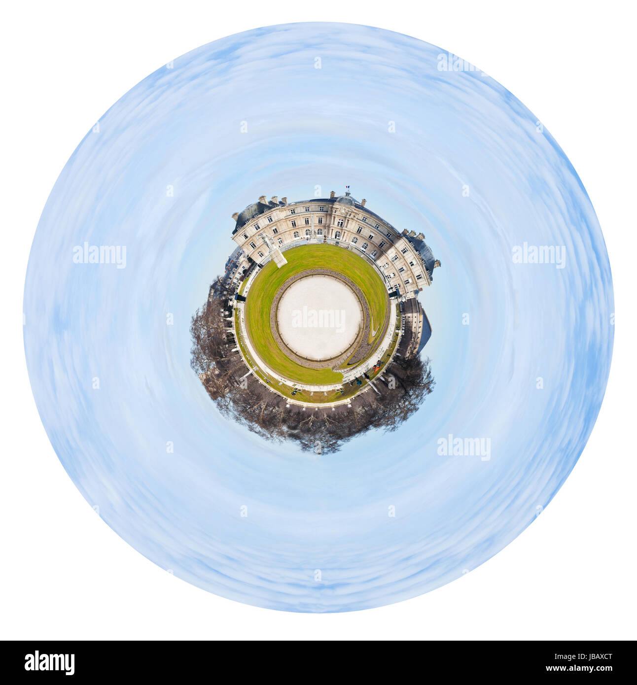 Gardens in paris Cut Out Stock Images & Pictures - Alamy