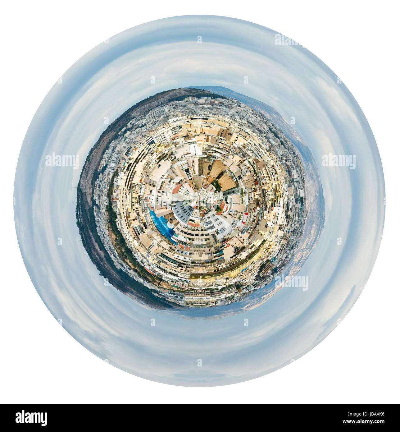 Panoramic view acropolis from Cut Out Stock Images & Pictures - Alamy