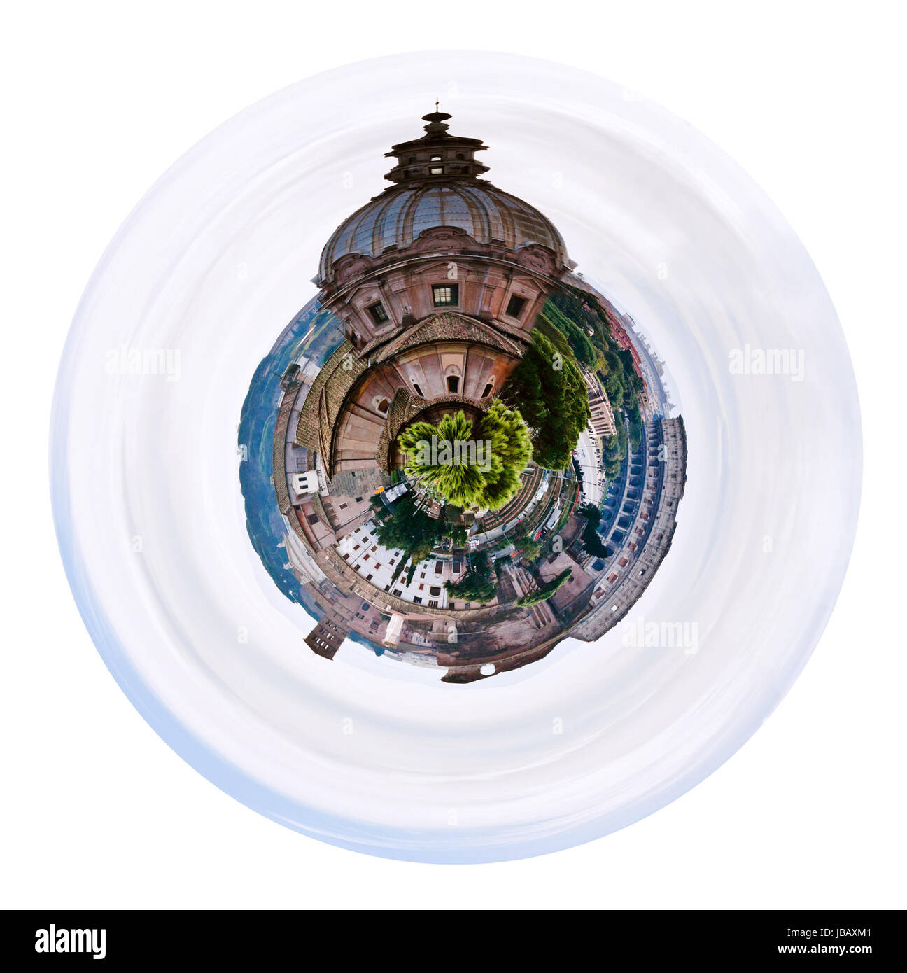 Scenic view hill ancient Cut Out Stock Images & Pictures - Alamy