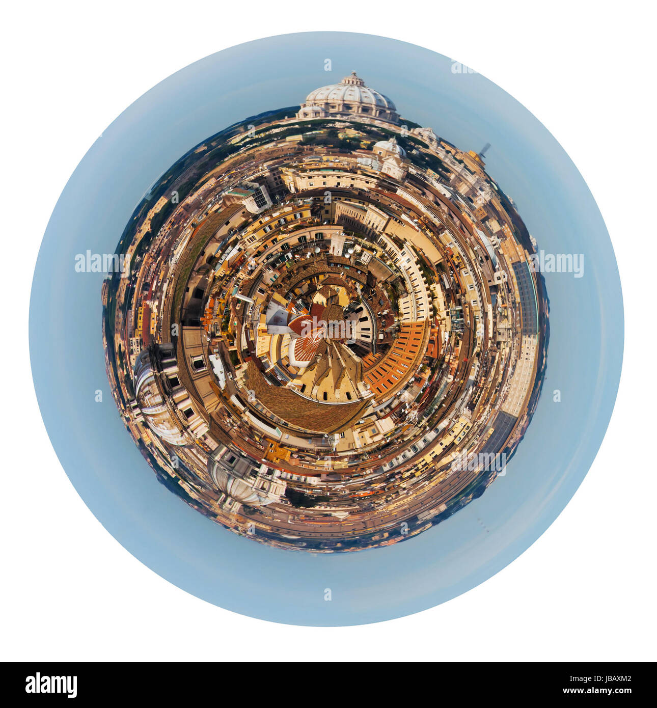 Cityscape view on old Cut Out Stock Images & Pictures - Alamy