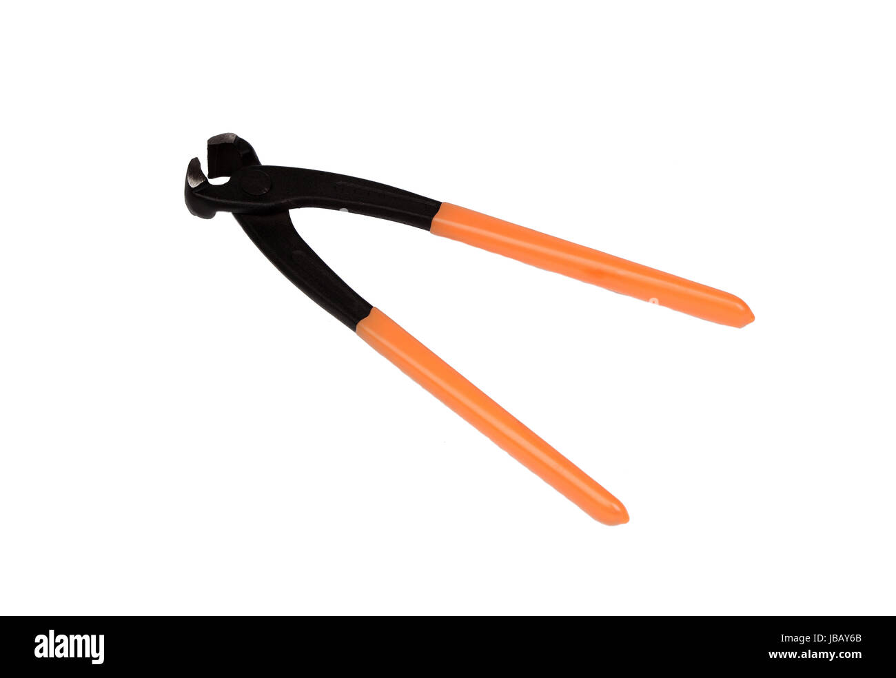 Metal repair tool isolated on white background Stock Photo - Alamy