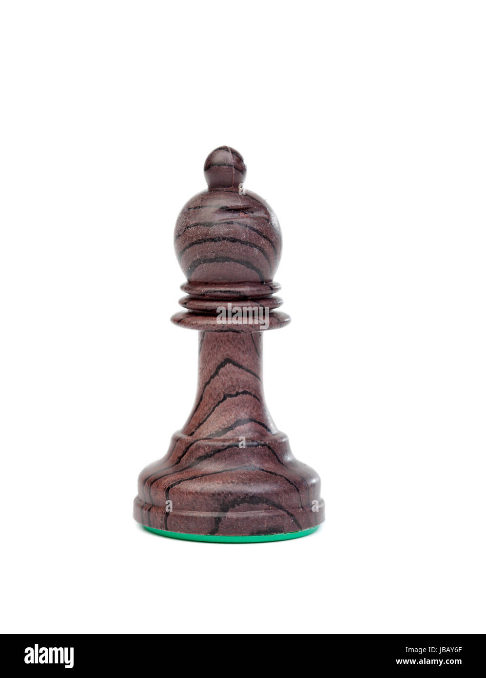 The black bishop. Chess pieces on the chessboard Stock Photo - Alamy