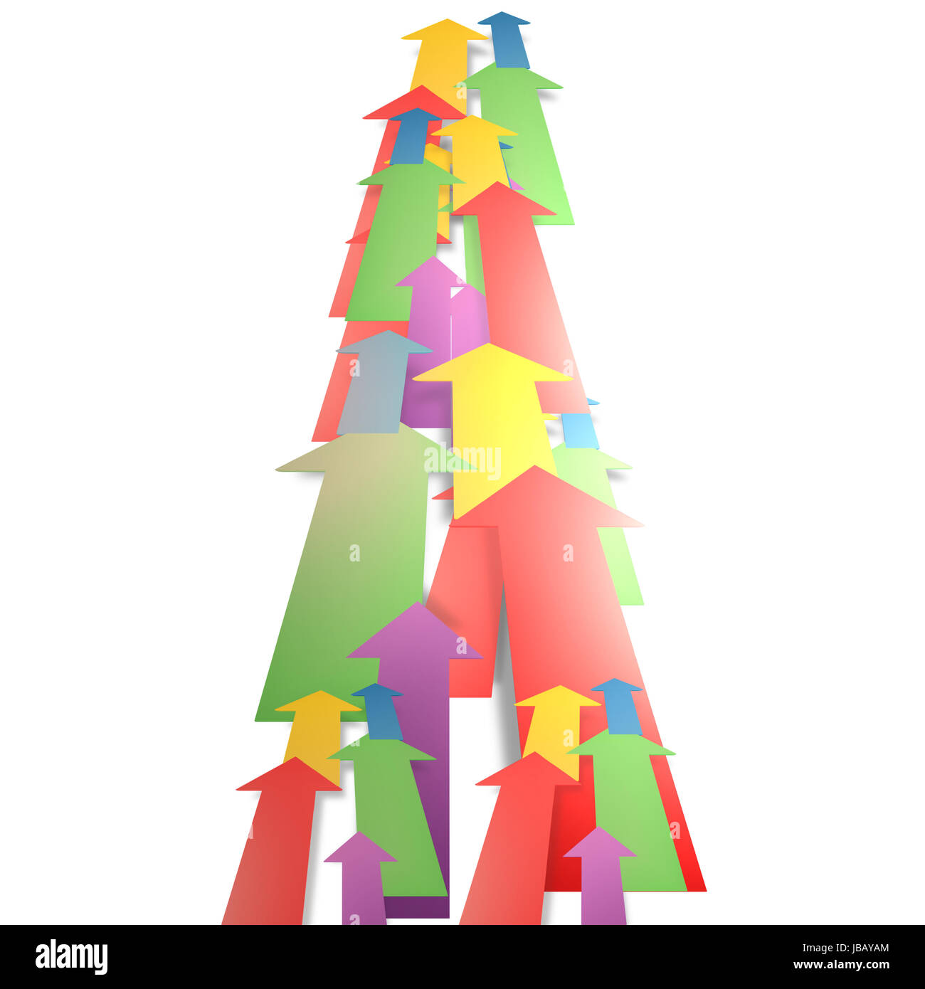 Perspective arrows leadership concept hi-res stock photography and ...