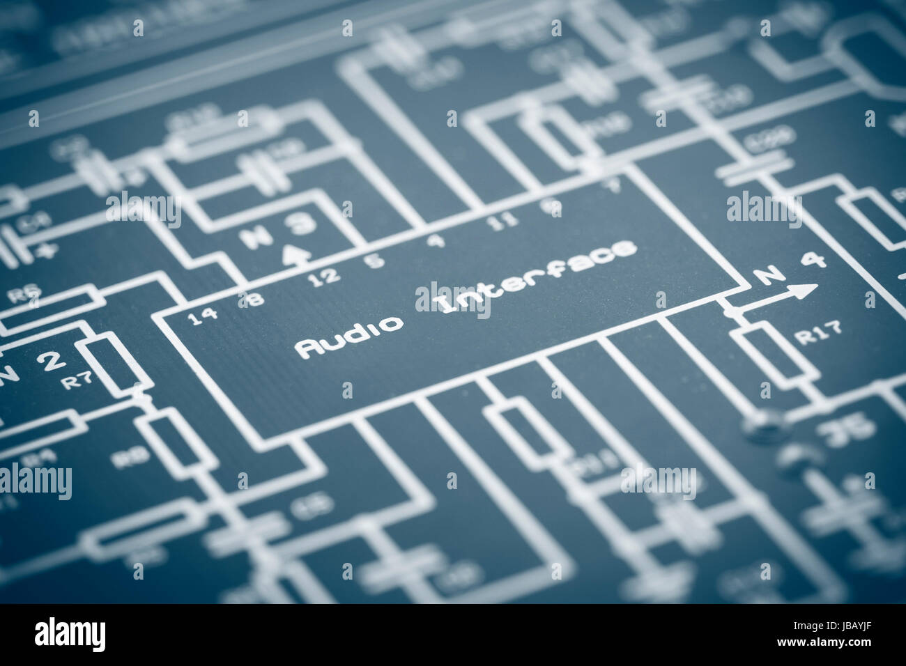 Audio interface diagram hi-res stock photography and images - Alamy
